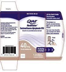 Qvar – 50mcg (40mcg) Metered-Dose (Aerosol) | BacInMotion